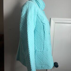 croft & barrow | Jackets & Coats | Croft Barrow Light Blue Quilted ...